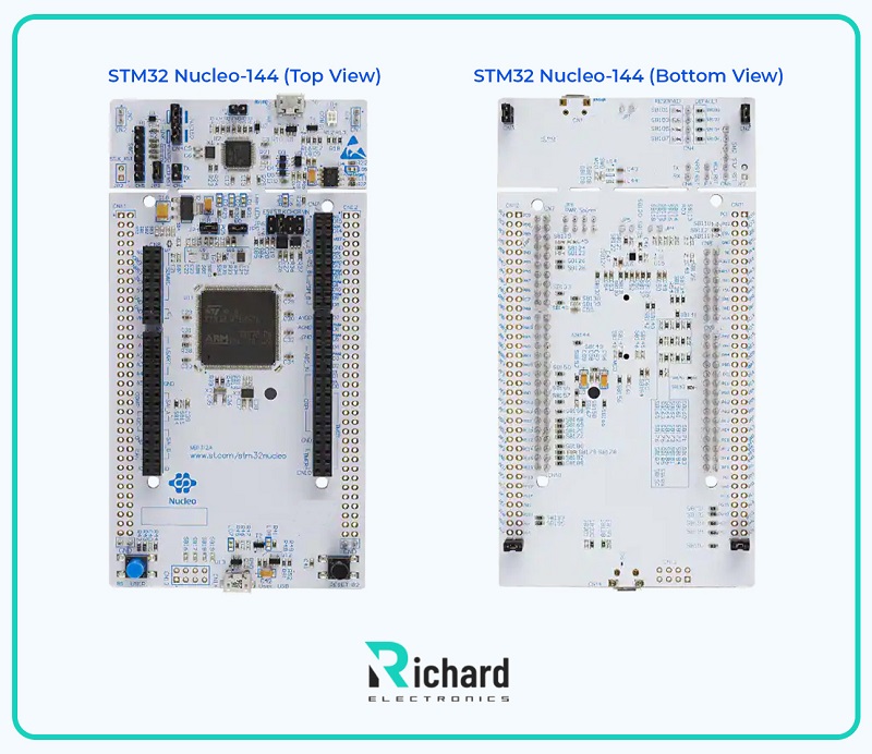 STM32 Nucleo-144: pinout, specifications, datasheet, and projects - Richard